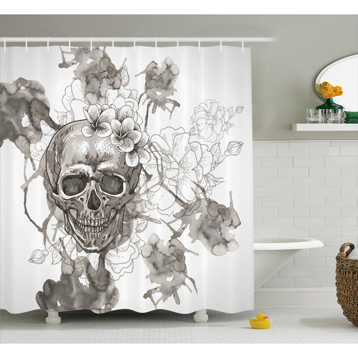 Ebern Designs Doreen Shower Curtain with Hooks Included & Reviews | Wayfair